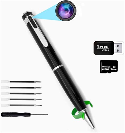 Mini Spy Camera Hidden Camera Pen Fhd 1080p Spy Camera