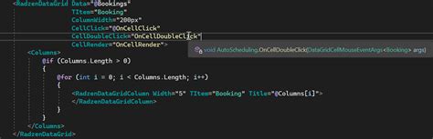 I Want To Get The Cell Index When Click On A Cell In Radzendatagrid