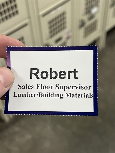 Promoted R Lowes