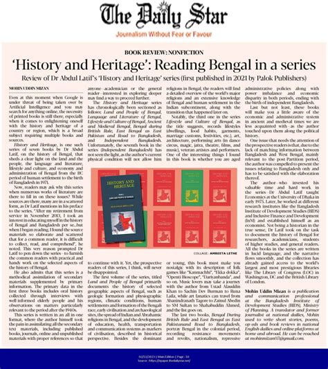 My Book Series Review In Todays The Daily Star The Series 2 6