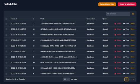 V030 Failed Jobs One For Every Completed Test · Issue 144 · Alexjustesenspeedtest Tracker