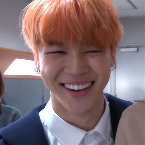 Jimin Orange Hair Icon