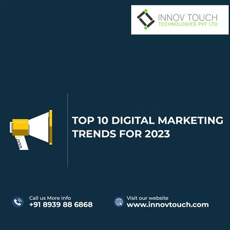 Top 10 Digital Marketing Trends For 2023 Innov Touch Technologies Pvt Ltd