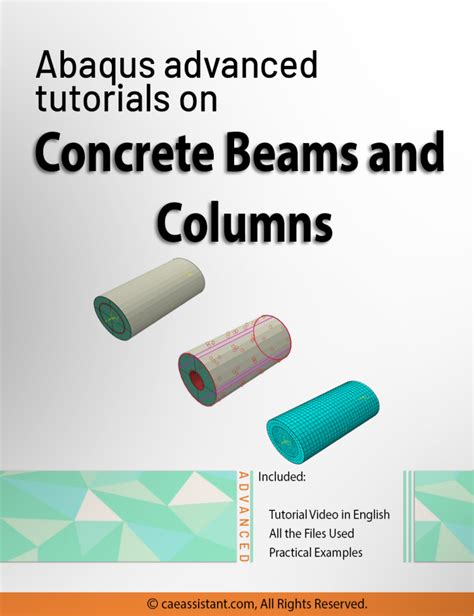 Abaqus Advanced Tutorials On Concrete Members