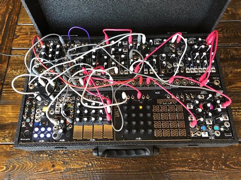 Matrixsynth Make Noise Black And Gold Shared System Plus