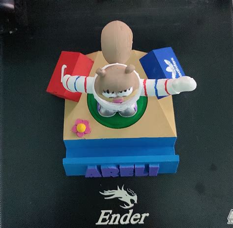 3d Printable Sandy Cheeks Spongebob Squarepants • Made With Ender 3