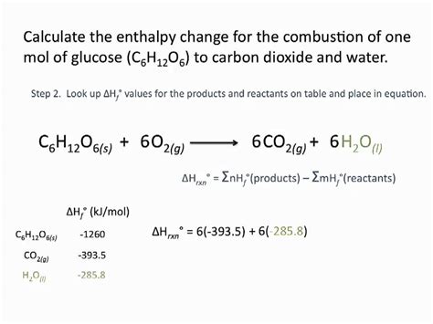 How To Do Enthalpy Equations