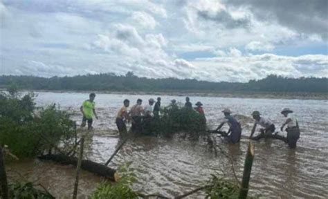 ကနီမြို့နယ်၌ မိုးသည်းထန်စွာရွာသွန်းပြီး ကလေးငယ် ၁ ဦး ချောင်းရေထဲမျောပ