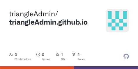 Github Triangleadmin