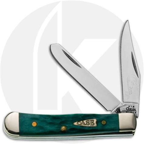 Case Tiny Trapper 95452 Knife First Production Jigged Jade Bone 62154ss Discontinued Bnib