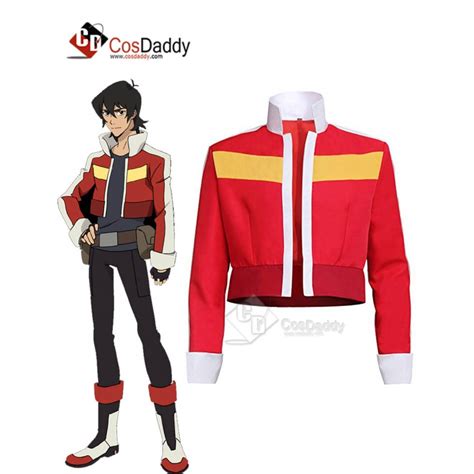 Voltron Legendary Defender Keith Red Jacket Cosplay Costume