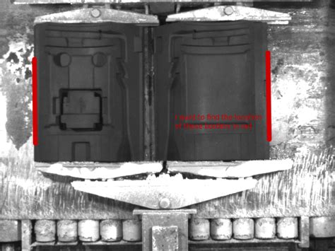 Opencv Find Low Contrast Black Rectangle Edges In Python Stack Overflow