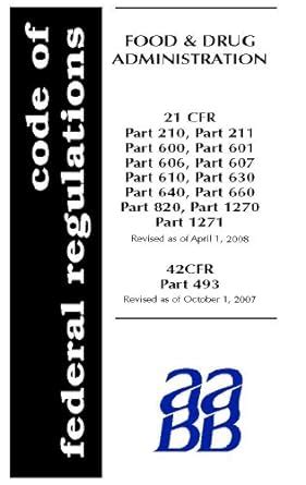 Code Of Federal Regulations Mini Handbook 9781563952760 Medicine Health Science Books