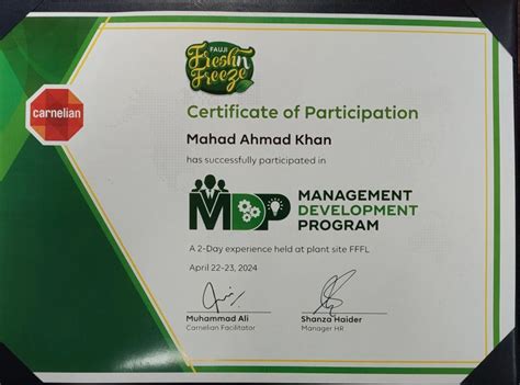 mahad ahmad khan on linkedin mdp leadershipdevelopment