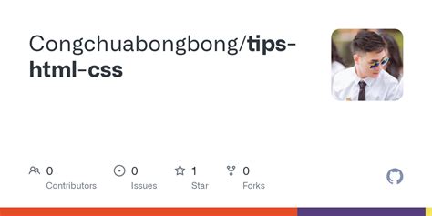 Github Congchuabongbongtips Html Css
