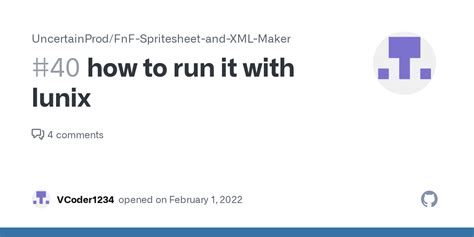 How To Run It With Lunix · Issue 40 · Uncertainprod Fnf Spritesheet