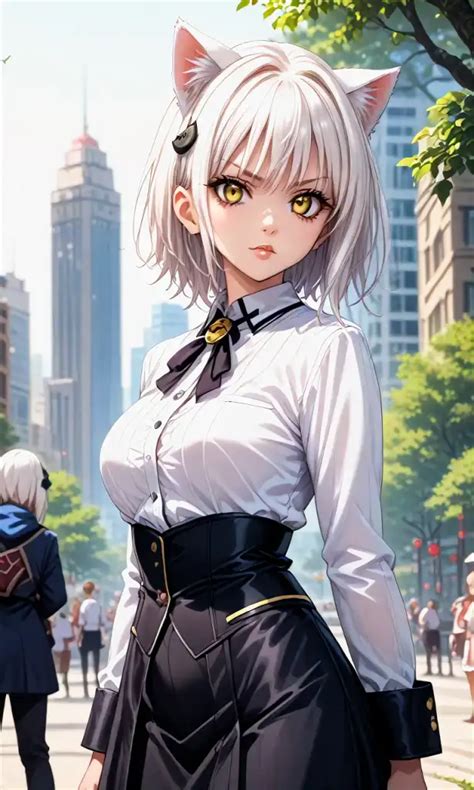 AI Art Koneko By Christine Earl PixAI