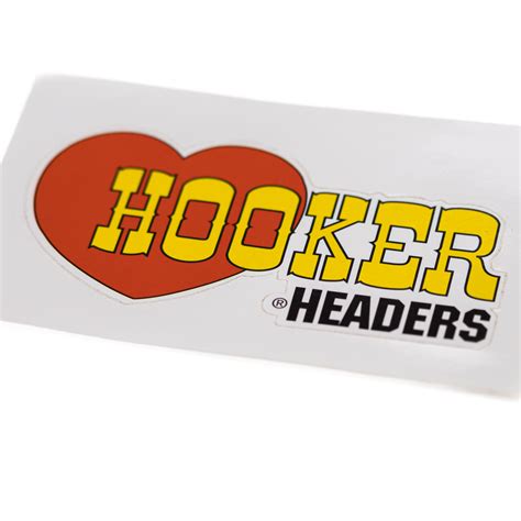Hooker Headers Decal The Official Fna Store
