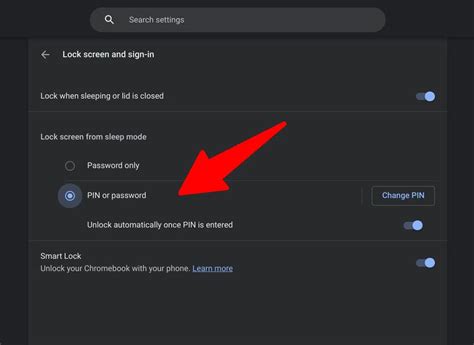 Use Pin Instead Of Password On A Chromebook Chrome Story