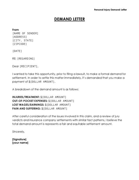 32 Perfect Demand Letter Templates With Samples