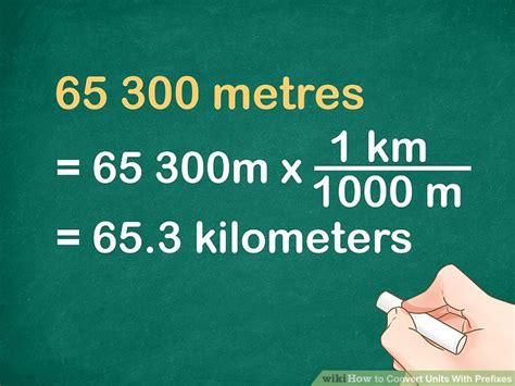How To Convert Units With Prefixes Steps With Pictures