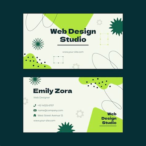 Free Vector Web Design Template Design