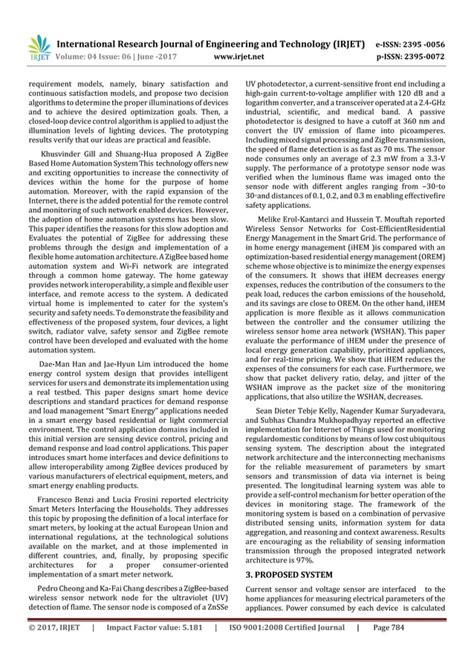 Iot Based Smart Power Management System Using Wsn Pdf Home Appliances Home And Garden