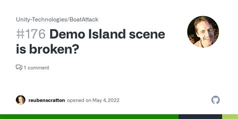 demo island scene is broken · issue 176 · unity technologies