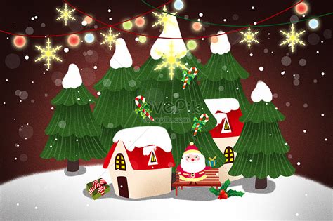 크리스마스 삽화 일러스트 무료 다운로드 Lovepik