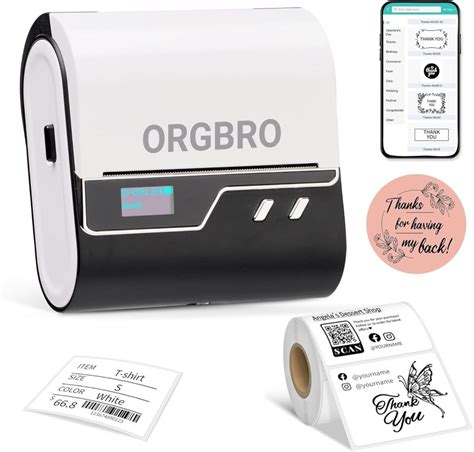 Label Printer Orgbro Label Printer