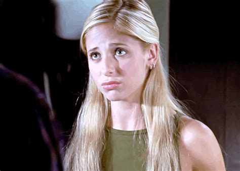 Smoking Cowboys Sarah Michelle Gellar As Buffy Summers In Season 4