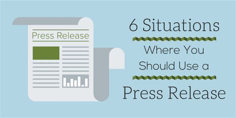 6 Situations Where You Should Definitely Use A Press Release