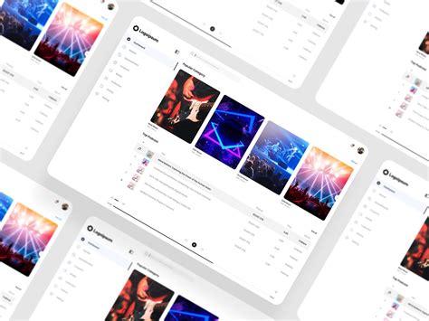 music player dashboard ui kit ui kits and libraries ~ creative market