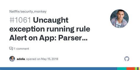 Uncaught Exception Running Rule Alert On App Parser Must Be A String
