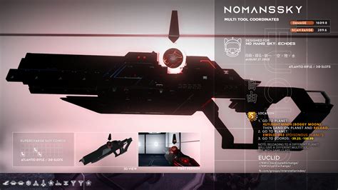 S Class Black Chrome Atlantid Multitool Atlas Themed Scope Euclid Galaxy R