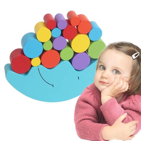 Moon Equilibrium Game Wooden Stacking Blocks Balan Vicedeal