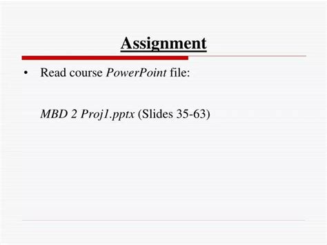 Ppt Assignment Powerpoint Presentation Free Download Id4044974