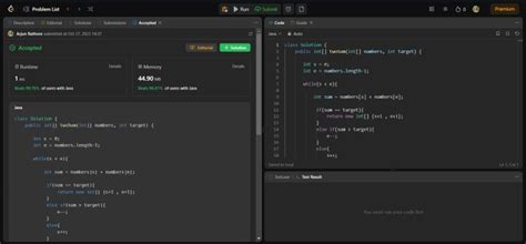 Leetcode Question 167 Input Array Sorted Arjun Rathore Posted On The Topic Linkedin