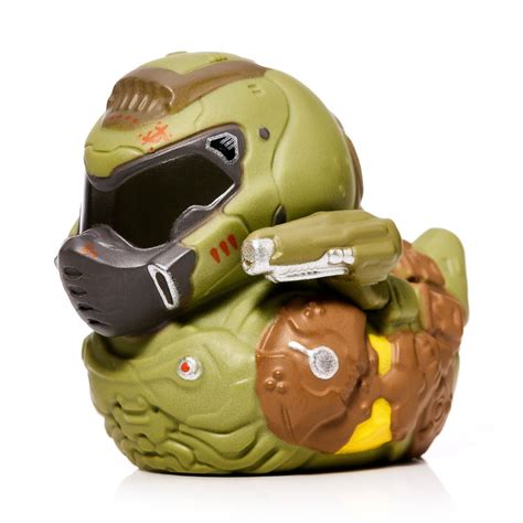 DOOM Slayer Mini Tubbz Rubber Duck Collectible Merchoid