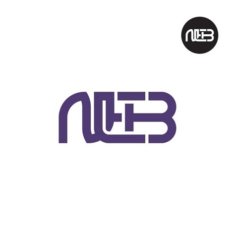 Letter Neb Monogram Logo Design 44772172 Vector Art At Vecteezy