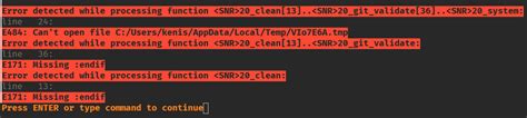 Could Not Process PlugClean When I Set PowerShell As Vim S Shell
