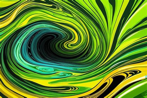 Premium Photo Light Green Yellow Vector Texture With Wry Lines Abstract Illustration With