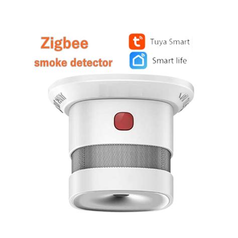 Zigbee Smoke Alarm With Big Hush Button