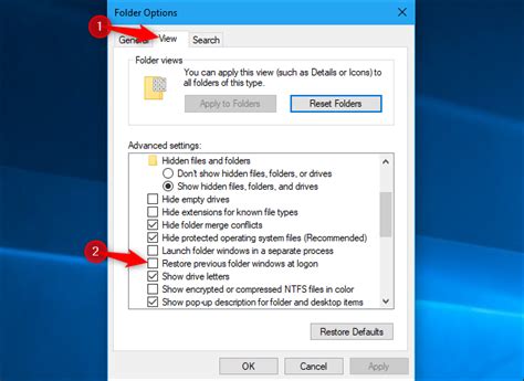 How To Stop Windows 10 From Reopening Your Previous Applications After Restarting Your Pc