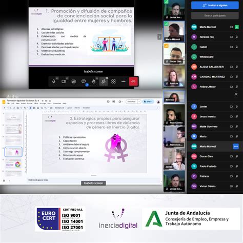 Ventajas de la formación online Advantages of e education Inercia Digital