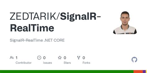 GitHub ZEDTARIK SignalR RealTime SignalR RealTime NET CORE