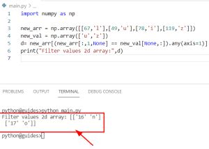 Python Numpy Filter Examples Python Guides
