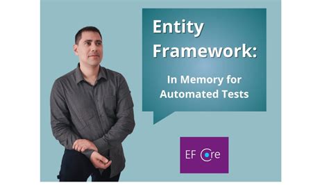 entity framework in memory for automated tests