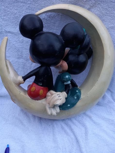 Mickey Mouse Mickey And Minnie Sitting On The Moon Catawiki