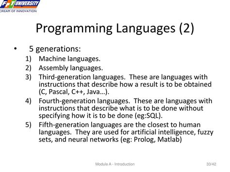 ppt module a introduction programming computers information languages and c compilers